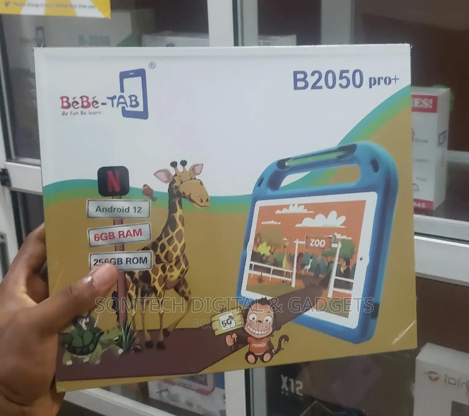 Unbreakable Screen Kid's Tablet Bebe B2050 Pro+ 6GB 256GB in Ikeja ...