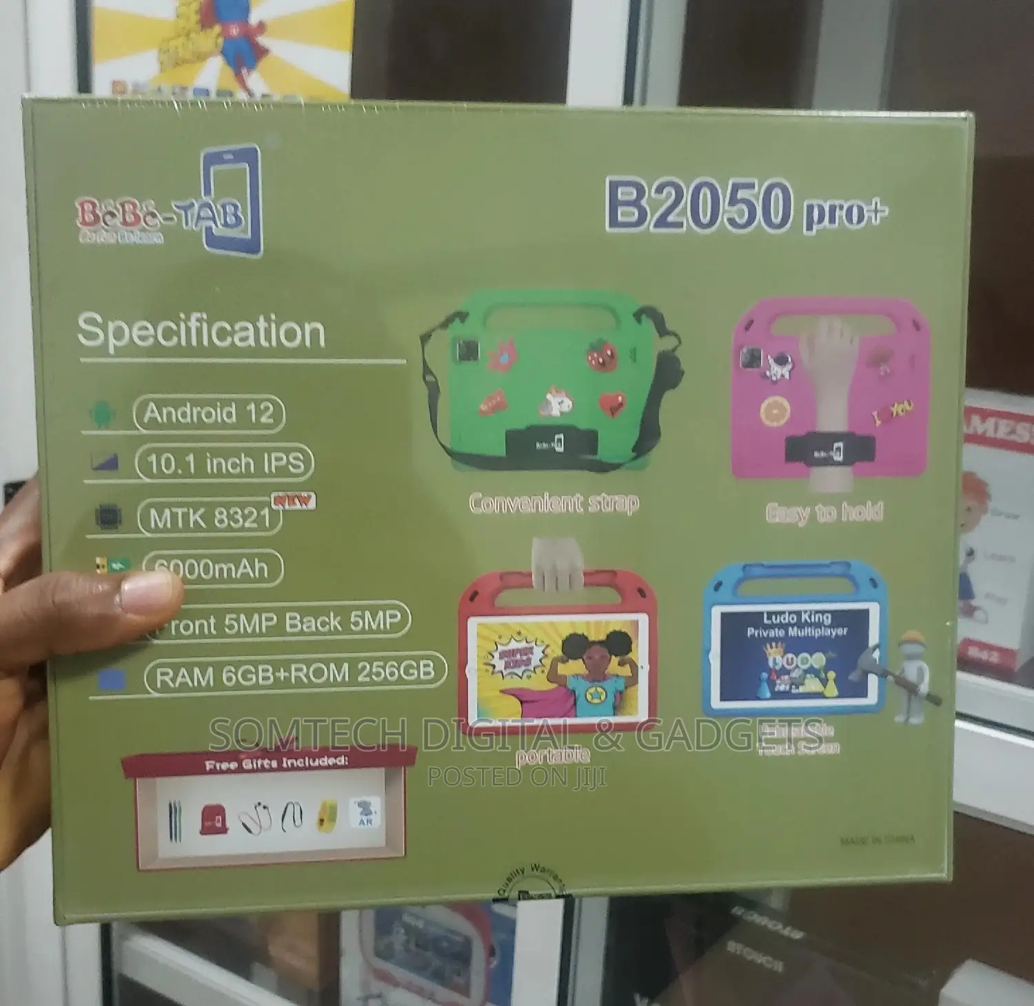 Unbreakable Screen Kid's Tablet Bebe B2050 Pro+ 6GB 256GB in Ikeja ...