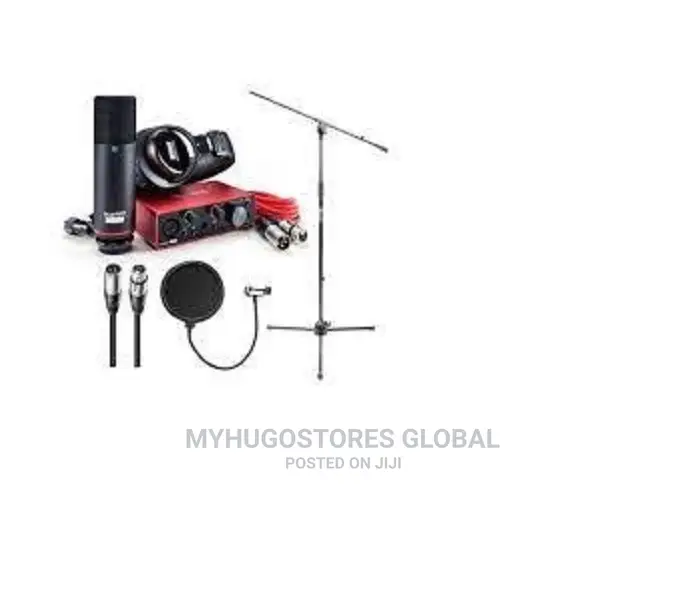 Focusrite 3rd Gen Scarlett Solo Studio + Mic Stand With Free in Ojo ...