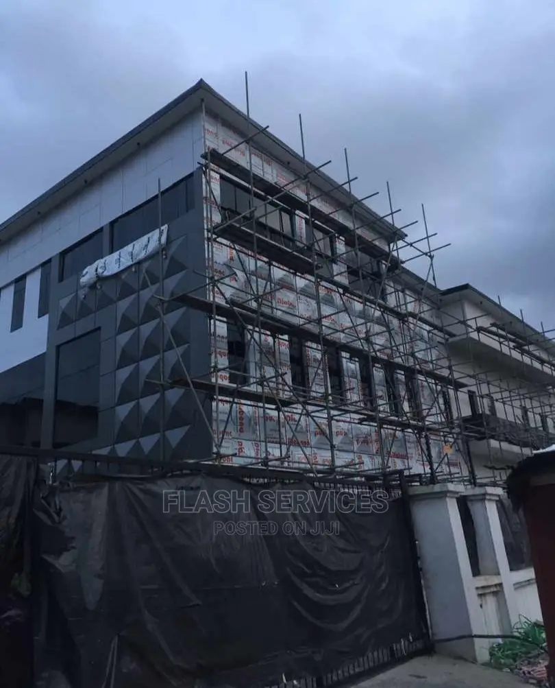 Wall Cladding / 3D Cladding / Aluco Board Cladding in Lekki - Building ...