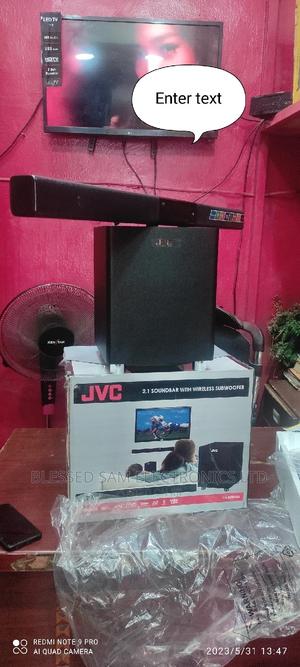 2023>Made JVC Sound Bar 2400watts> Powerful Bass >Wireless for sale ...