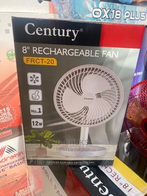 Century 8" Table Top Rechargeable Fan With LED Light in Lagos Island ...