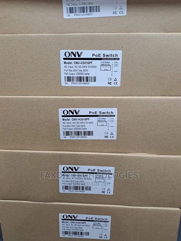 Onv-H3016pf Full Gigabit 18-Port Poe Switch in Ikeja - Networking ...