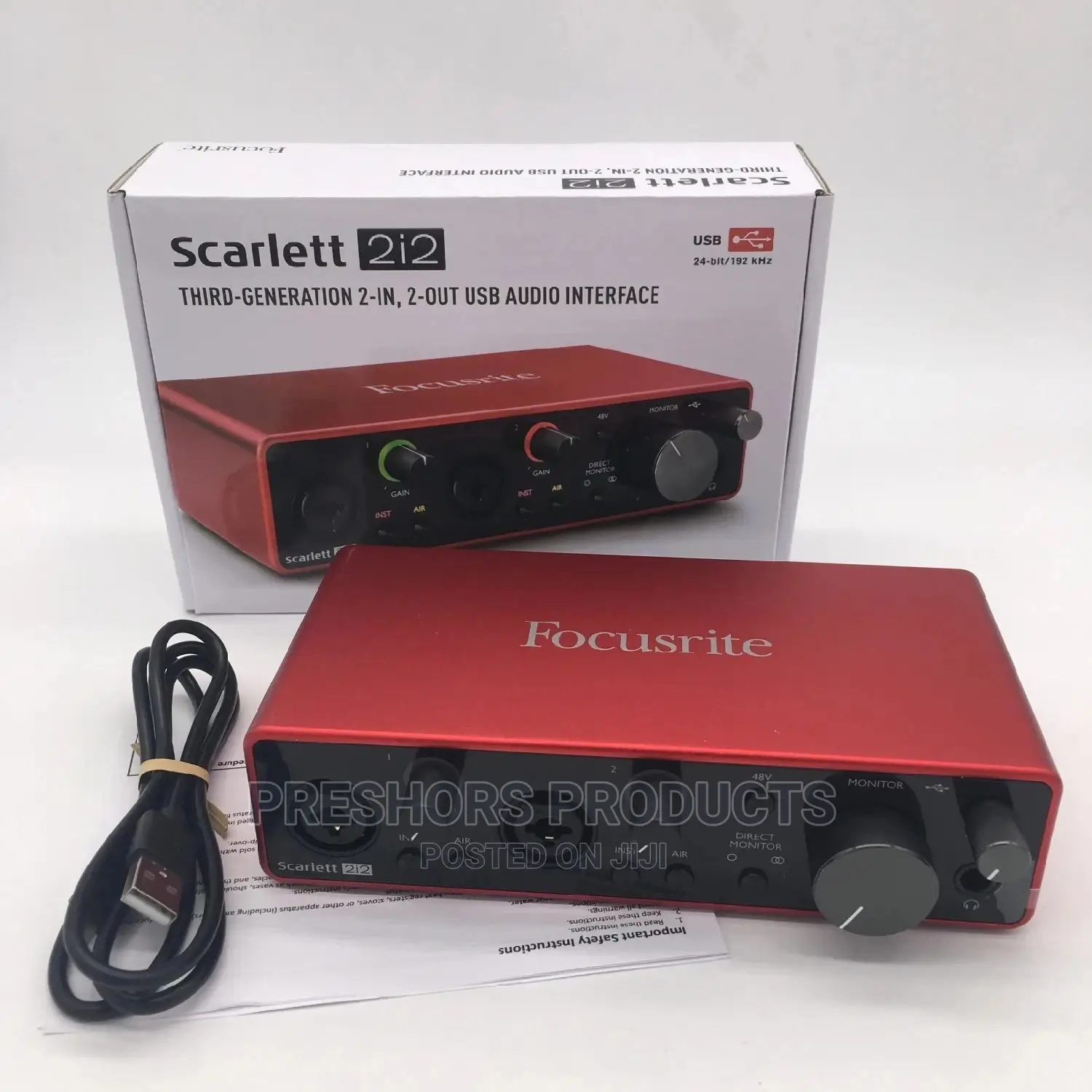 Scarlett 2i2 Third Generation With Drive Usb Audio Interface in Mushin ...
