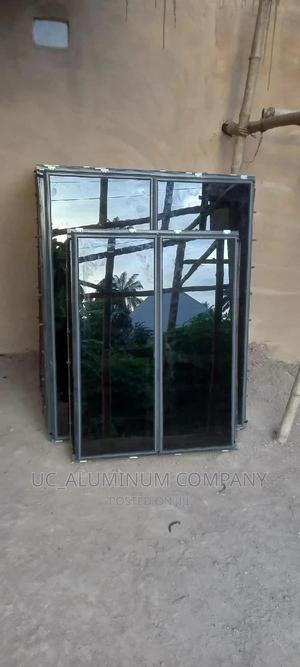 Gray Flameless Window With Burglary and Net for sale - uc_aluminum ...
