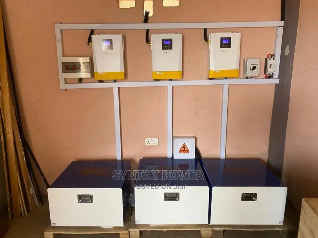 15kva Inverter Installation With Lithium Ion Battery in Ikeja ...