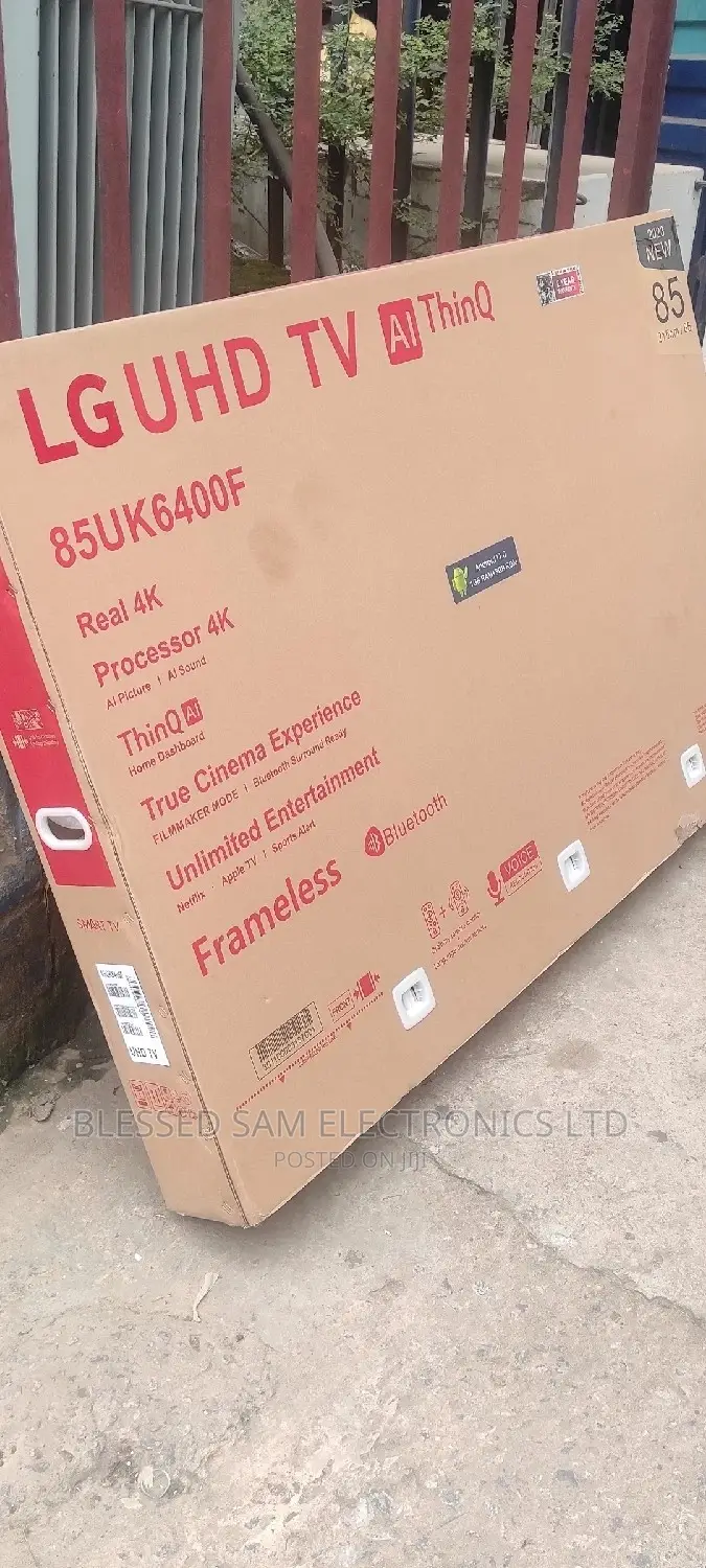 Lg Smart Android Flameless Tv (85"Inch) Android Smart Tv in Ajah - TV ...