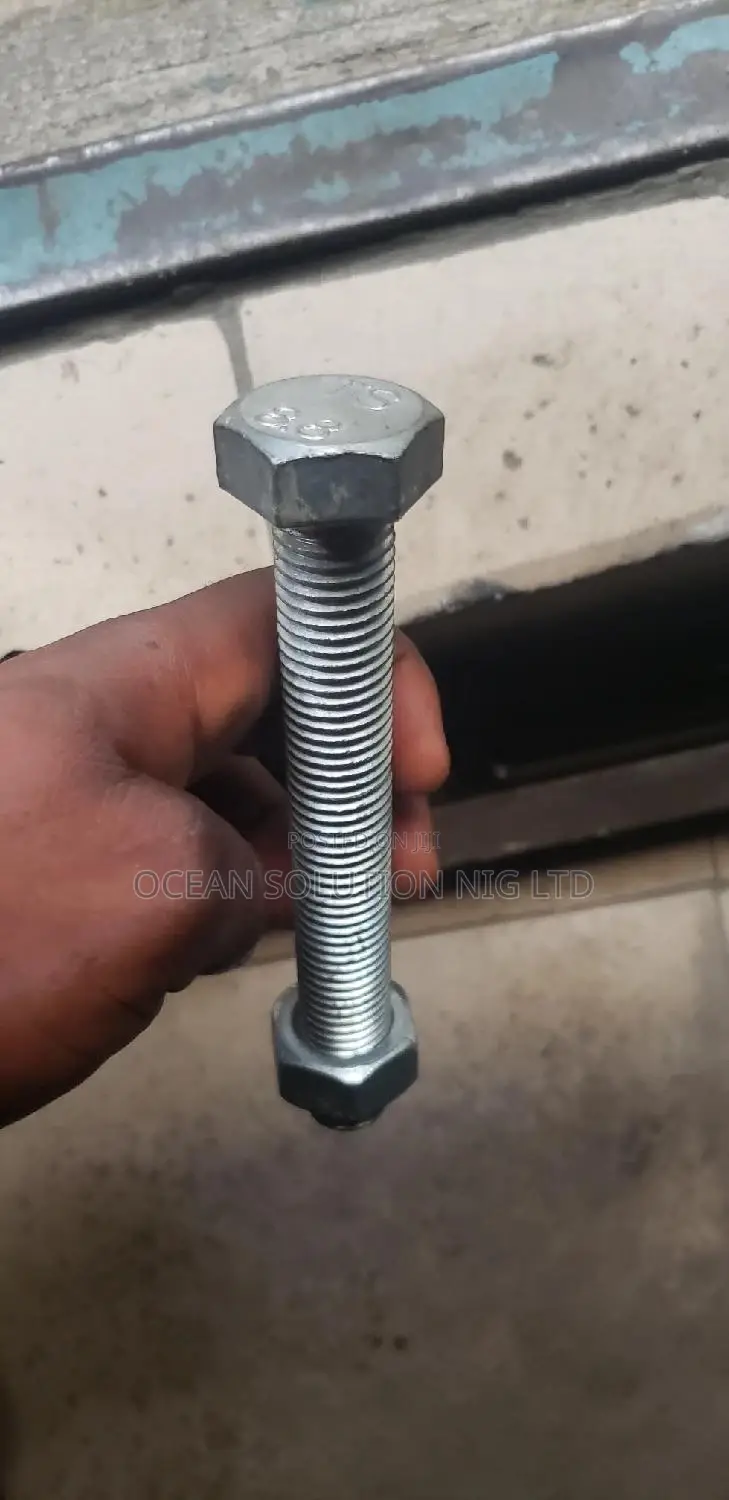 M20 X 150mm Bolt and Nut (6" Hex Bolt and Nut) in Port-Harcourt ...
