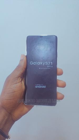 Samsung Galaxy S21 Ultra 5g 128 Gb Silver In Ikeja Mobile Phones