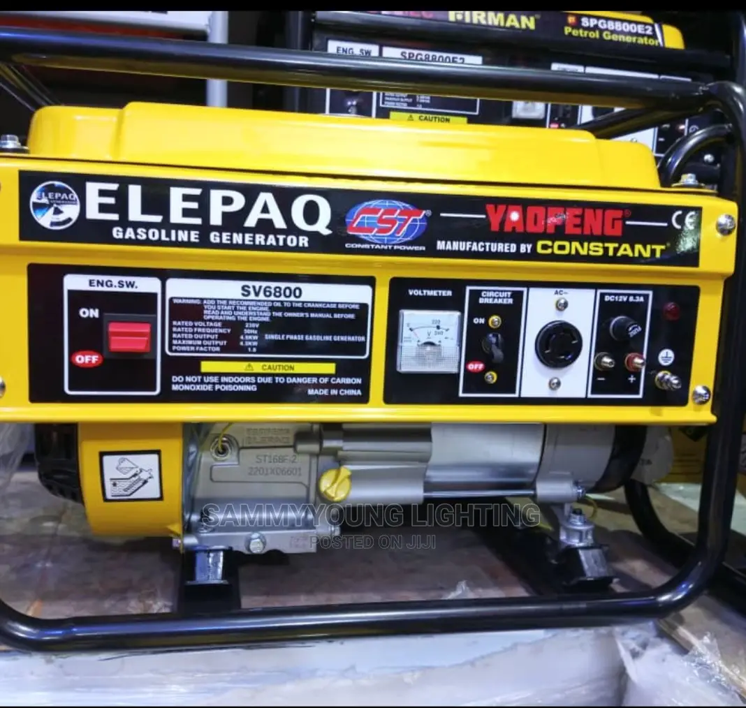 Elepaq 4.5 KVA Generator in Lekki - Electrical Equipment, Samuel Chika ...