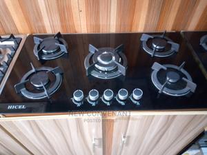 Hicel 5burner Built-in Gas Cooker Thick Top Glass in Ojo - Kitchen ...
