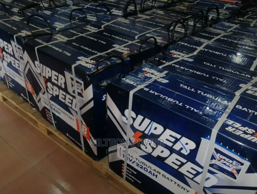 Super Speed Tubular Battery 12v220ah in Ikeja - Electrical Equipment ...