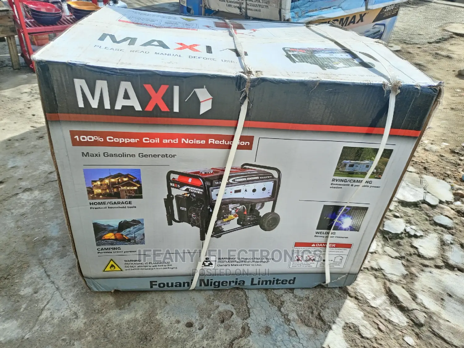 Maxi Generator EK 75 in Ikeja - Electrical Equipment, Ifeanyi Electronics | Jiji.ng