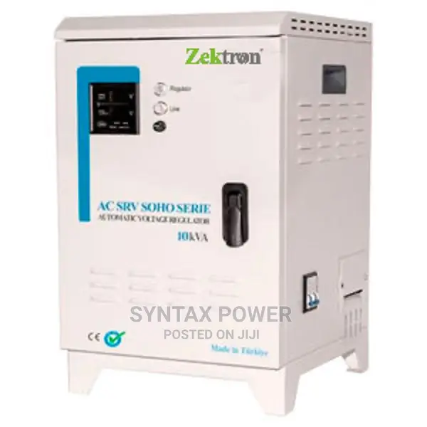 10kva Zektron Servo Stabilizer Single Phase in Ikeja - Electrical Equipment, Syntax Power | Jiji.ng