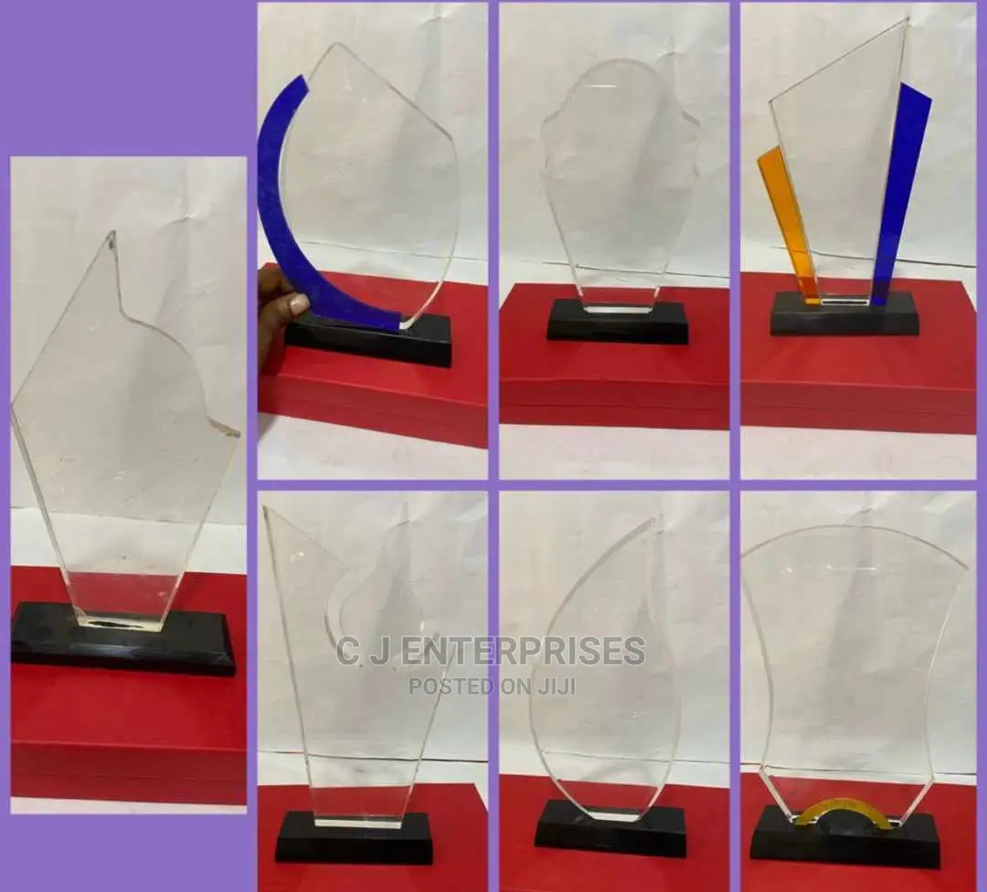 Acrylic Award Plaque All Shape in Ikeja - Arts, Crafts & Awards, C J ...