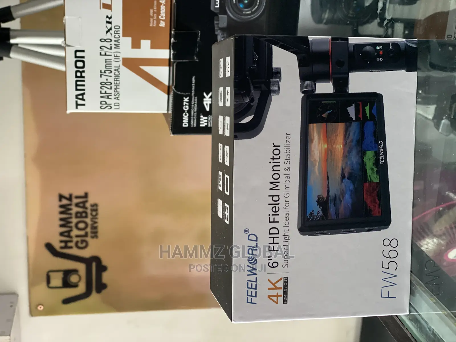 Feelworld Fw568 V3 6 Inch 3d Lut Dslr Camera Field Monitor In Ikeja