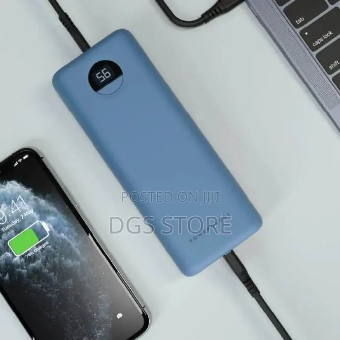 Powerology 30,000mah PD Quick Charge PD 45w Power Bank in Ikeja ...