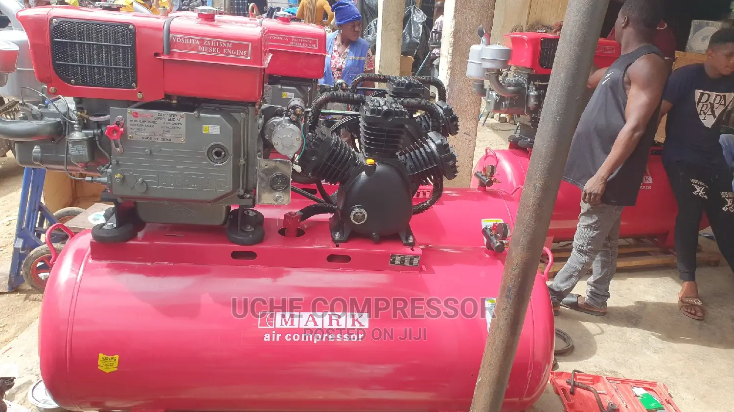 Air Compressor With Diesel Engine 20hp 500L in Ojo - Manufacturing ...