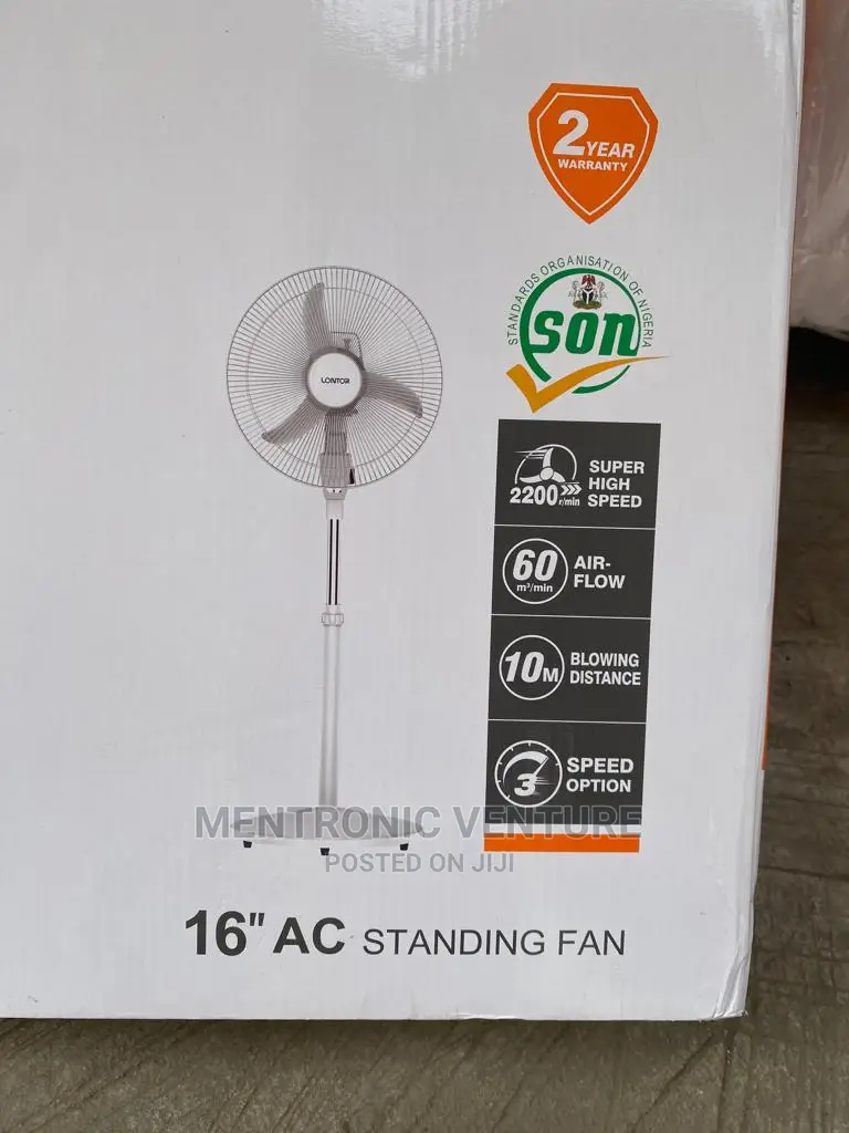 Lontor AC Fan 16" in Ikeja - Home Appliances, Mentronic Venture | Jiji.ng