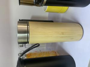 Wooden Bamboo Temperature Vacuum Bottle in Ikeja - Kitchenware ...