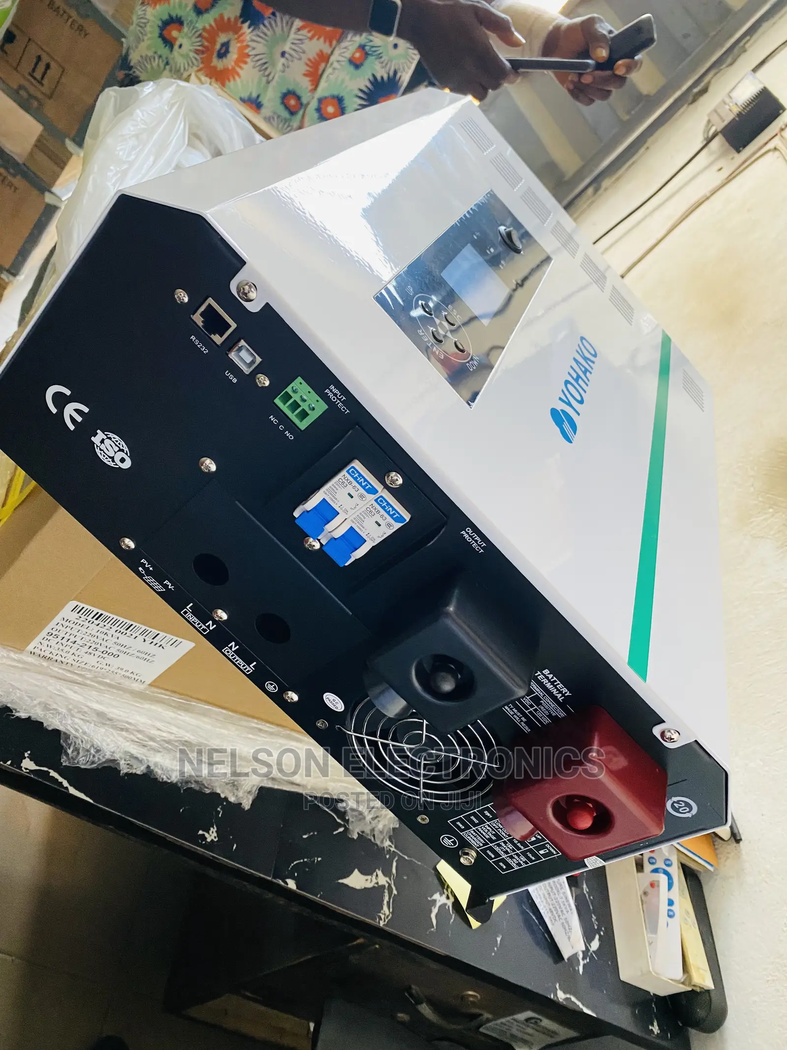 Yohako 10kva Wall Mount 48v Pure Sine Wave Inverter in Ikeja ...