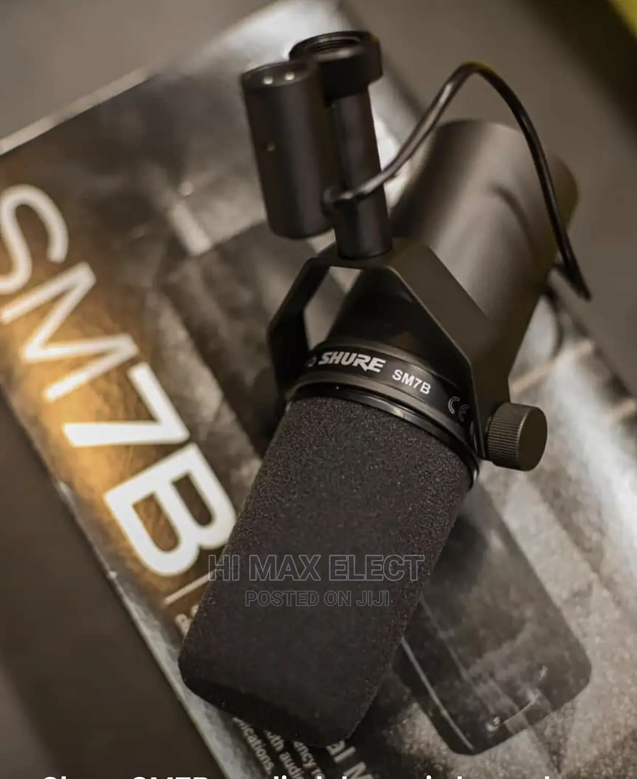 Shure SM7B Vocal Dynamic Microphone for Broadcast, Podcast for sale ...