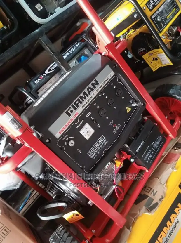 Brand New Sumec Fireman Eco12990e2 10kva Generator Copper in Ojo ...