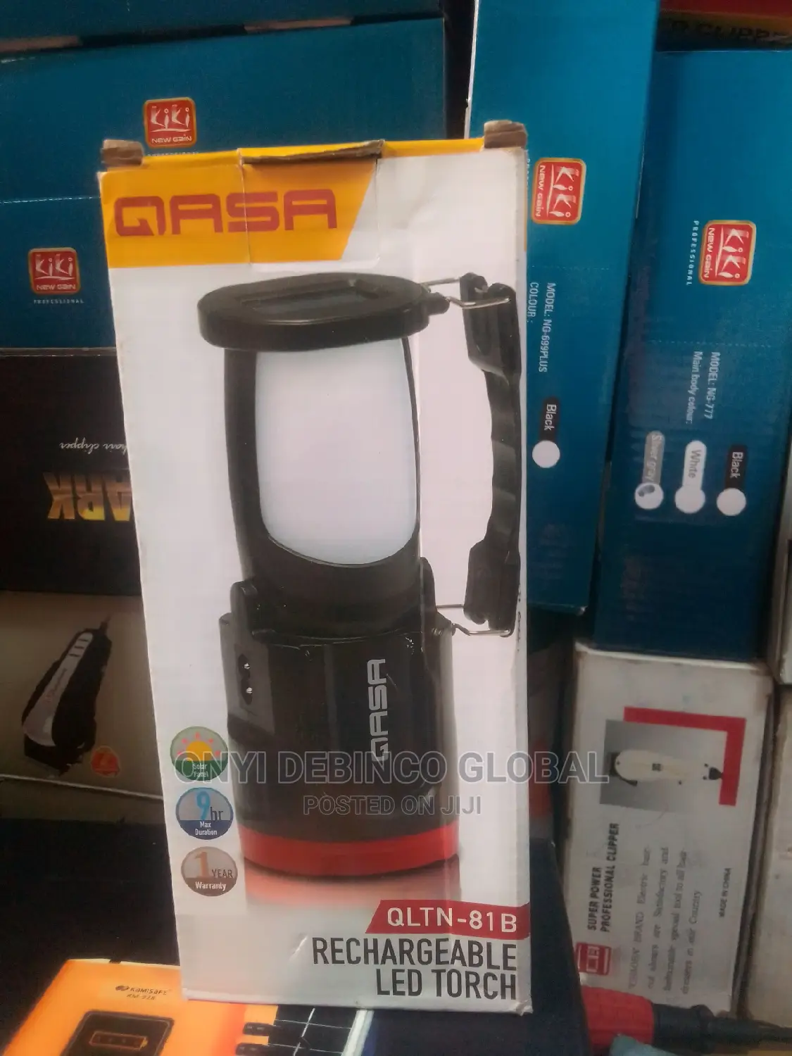 Qasa Solar Rechargeable Led Torch Lantern (Qltn-81b) in Ikeja - Home ...
