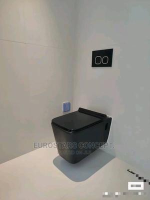 Square Black Wall Hug Condit Wc in Orile - Plumbing & Water Systems ...