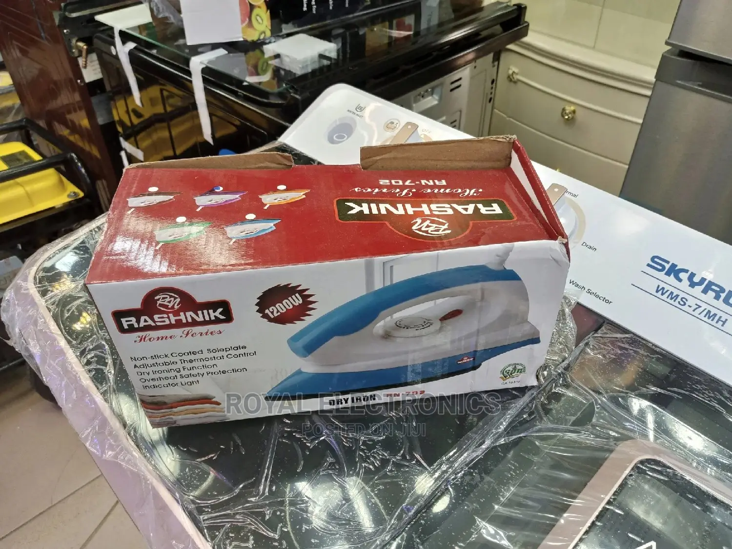Automatic Rashnik Rn-702 Dry Iron 1200w in Osogbo - Home Appliances ...