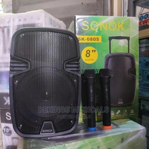 Sonok 8 Inches Pa System Bt/Usb With Two Wireless Microphone in Ojo ...