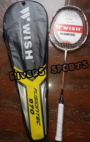 Original Wish Fushiontec 970 Graphite Badminton Racket in Port-Harcourt ...