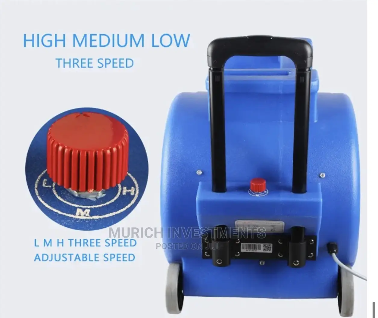 Centrifugal Professional Air Mover Blower Fan With 3 Speed for sale ...