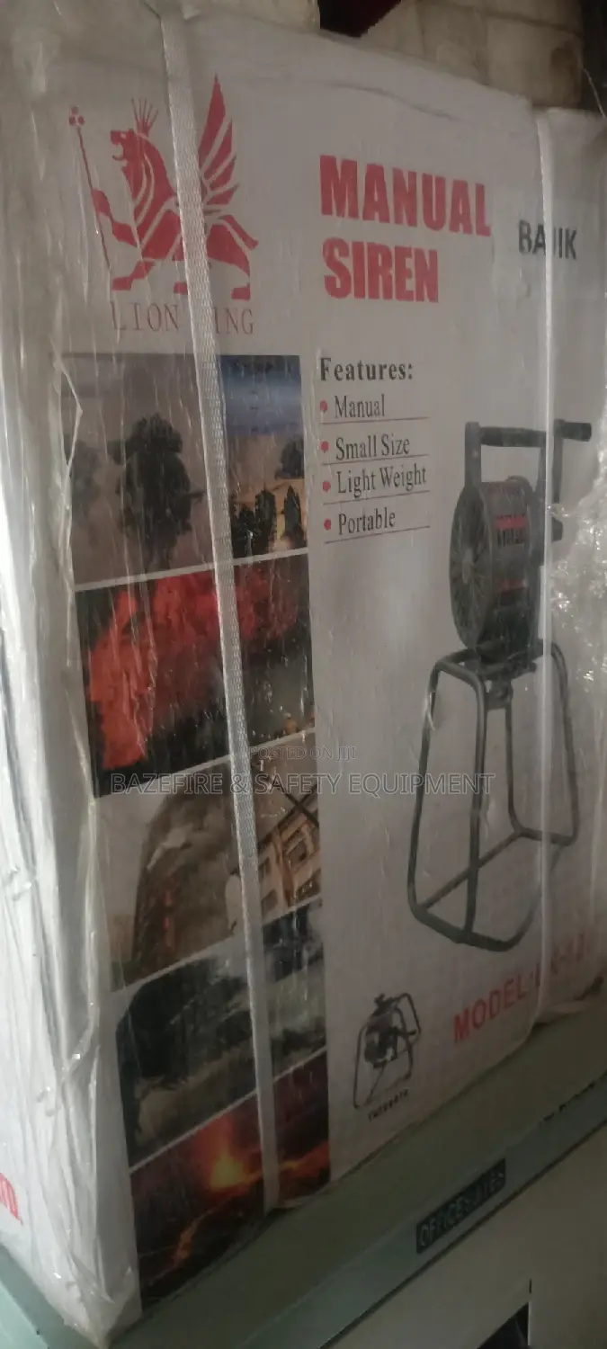 Manual Siren in Orile - Safetywear & Equipment, Flamepoint Nig Ltd ...