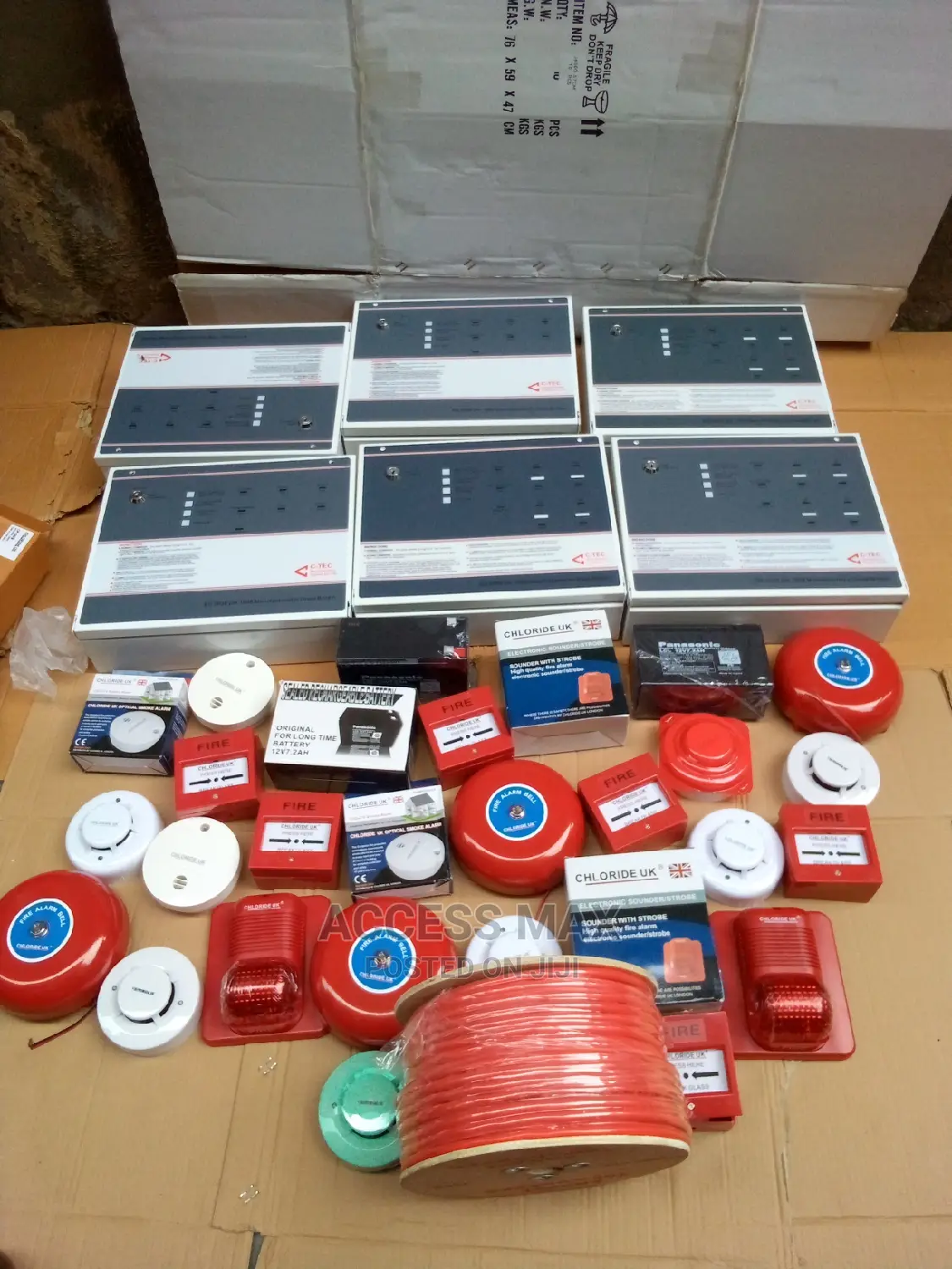 Smoke Detector.. Manual Call Point.. Sounder. Heat Detector in Lagos ...