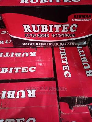 Rubitec Solar Battery 12v 200AH in Ikeja - Electrical Equipment, Vanky ...