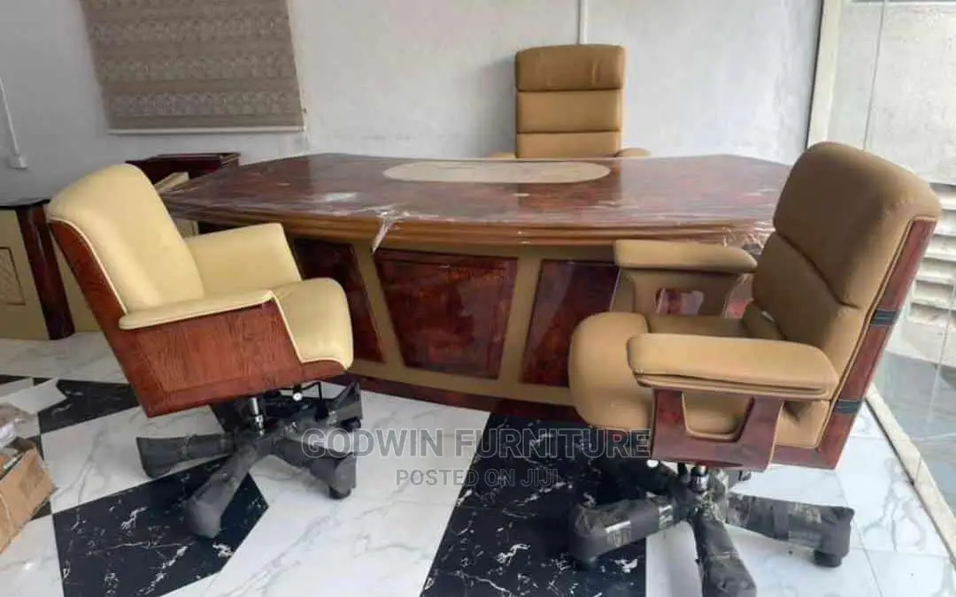 Quality Executive Wooden Office Table With Drawers. in Ojo - Furniture ...