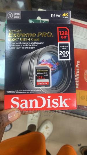 Sandisk 128gb Extreme Pro Sd Card in Ikeja - Accessories for Mobile Phones & Tablets ...