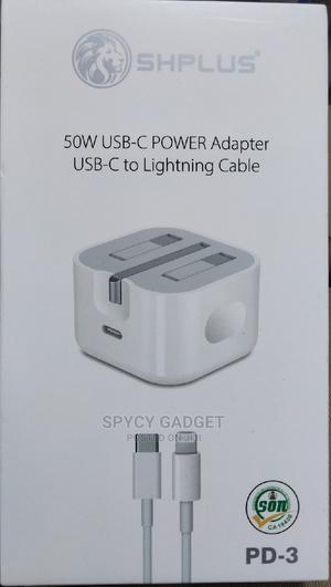 50W Super Fast iPhone Charger USB-C to Lightning Cable in Ikeja ...