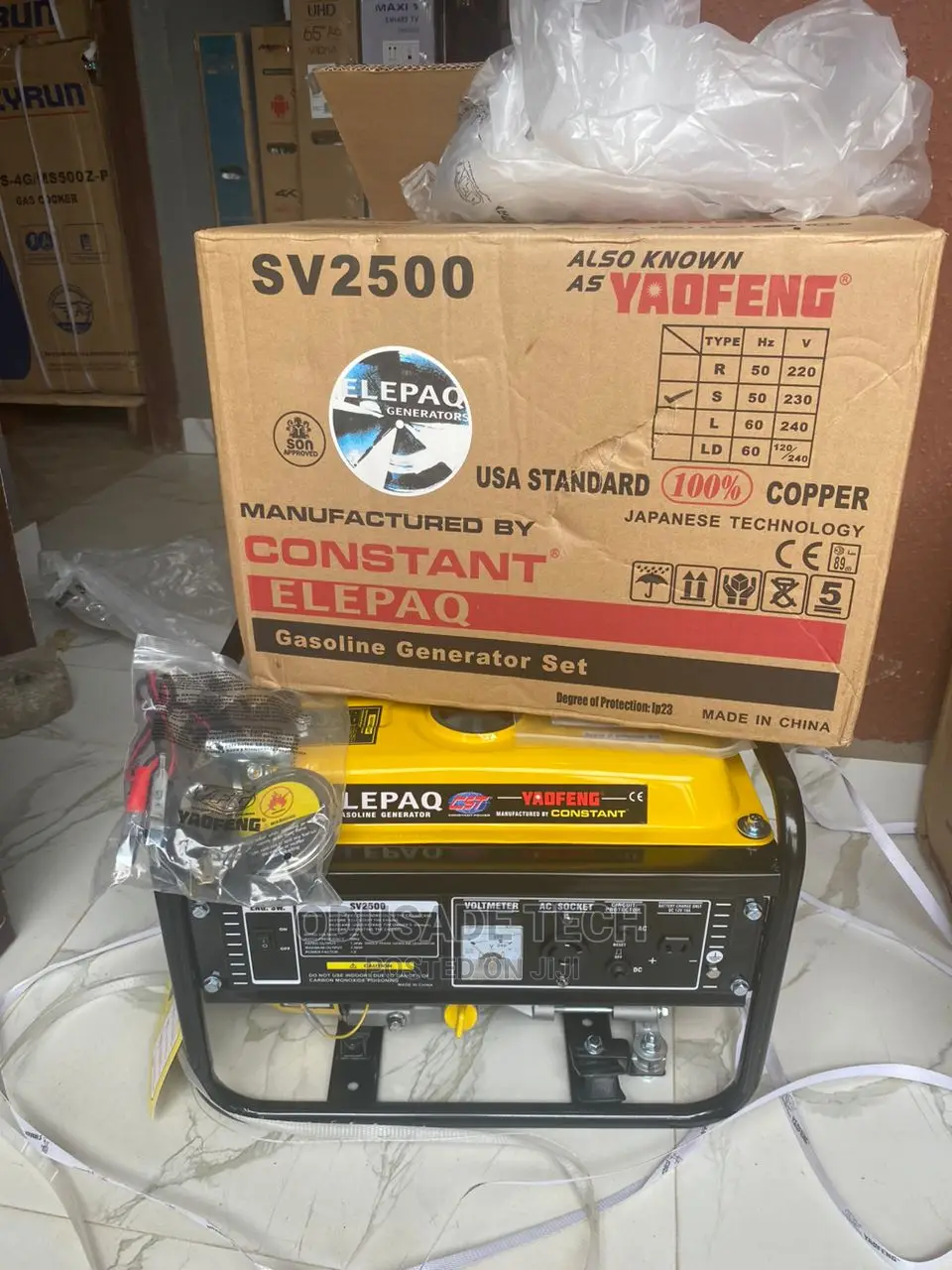 1.5kva-Sv2500 {6.0l Capacity} Elepaq Constant Generator in Lekki ...