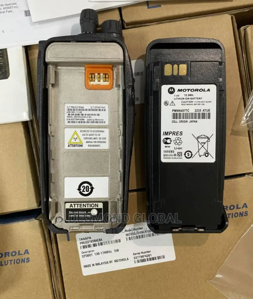 Motorola Dp3601 VHF Walkie Talkie in Ojo - Audio & Music Equipment ...