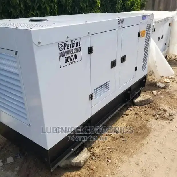 Brand New Perkins 60kva Soundproof DIESEL Silent Generator in Ojo ...
