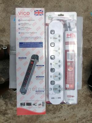 HB Extension Socket 5 Way With USB Ports in Ikeja - Electrical ...