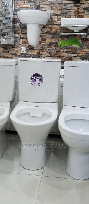Round Shape WC Set With the Wash Hand Basin in Orile - Plumbing & Water ...