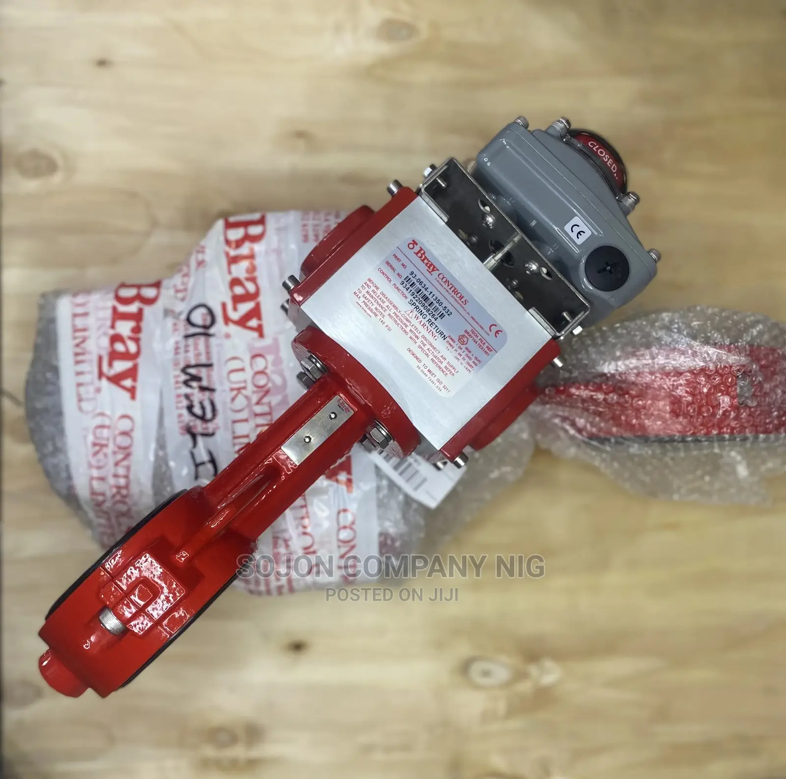 Bray Controls Butterfly Valve With Actuator Limit Switch in Orile ...