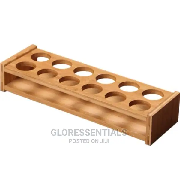 Bamboo 12 Holes Shot Display Stand + 12 Tequila Glass Stand for sale ...
