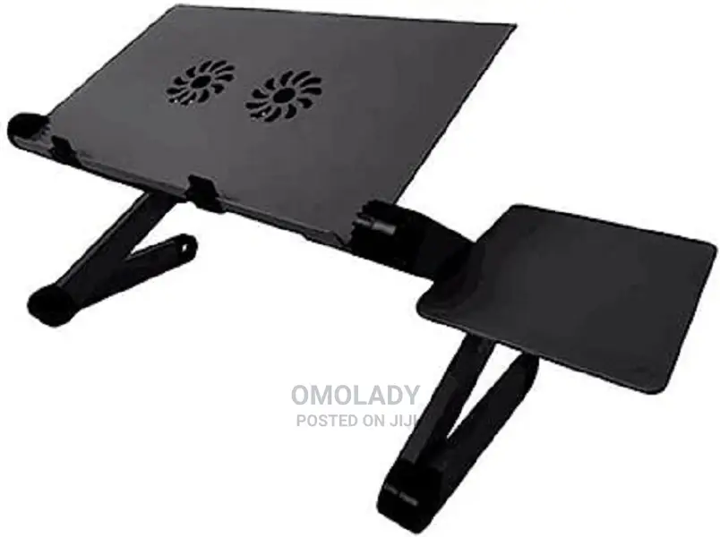 T8 Adjustable Laptop Table With Mouse Pad Cooler Fan for sale - OMOLADY ...
