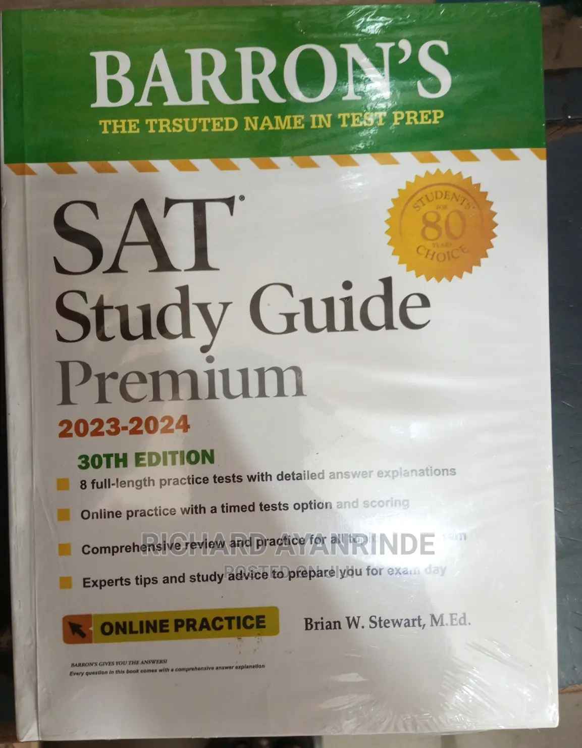 SAT Study Guide Premium 2023 - 2024 in Surulere - Books & Table Games ...