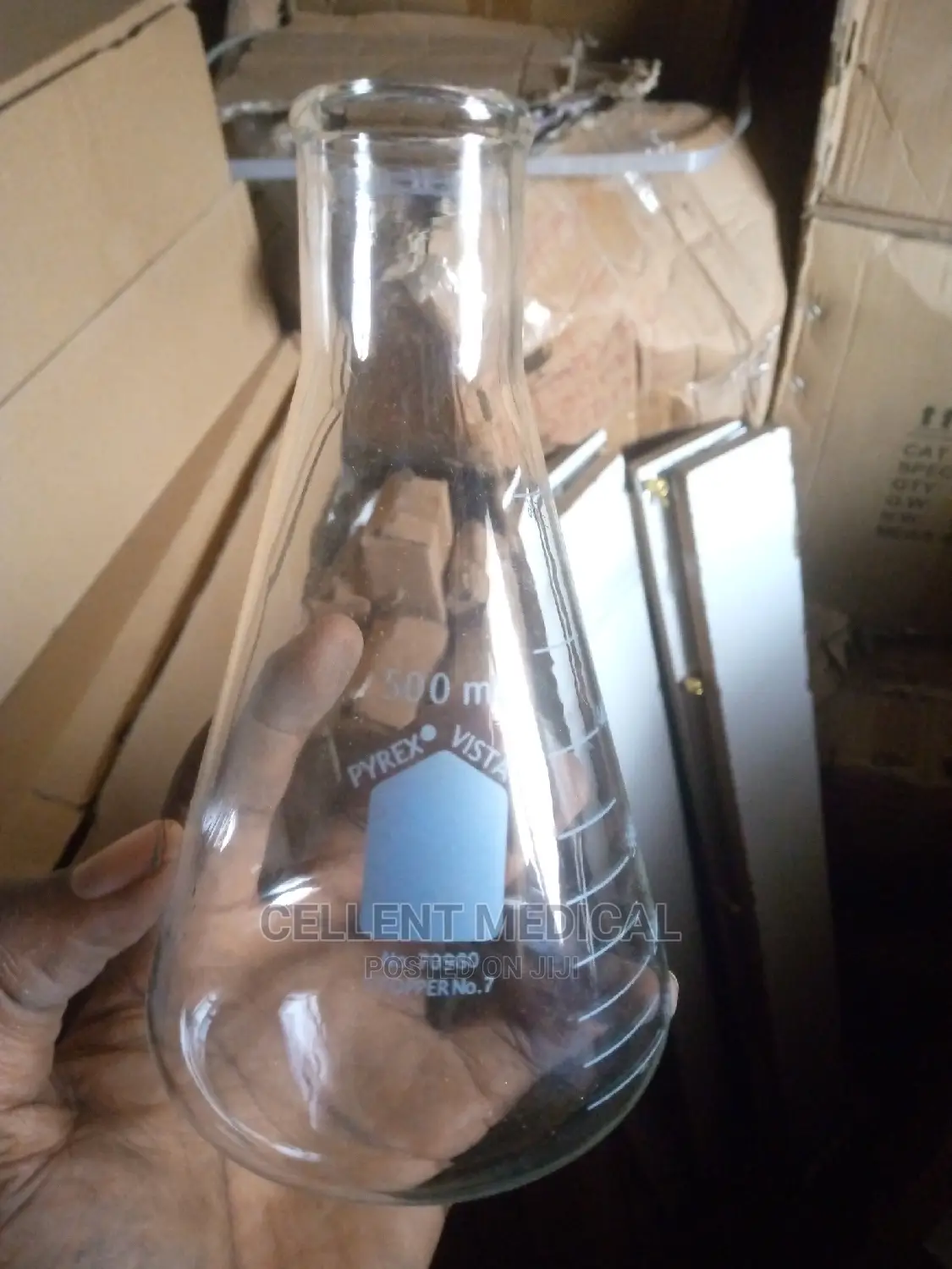 Conical Flask Pyrex 500ml In Lagos Island Eko Medical Equipment