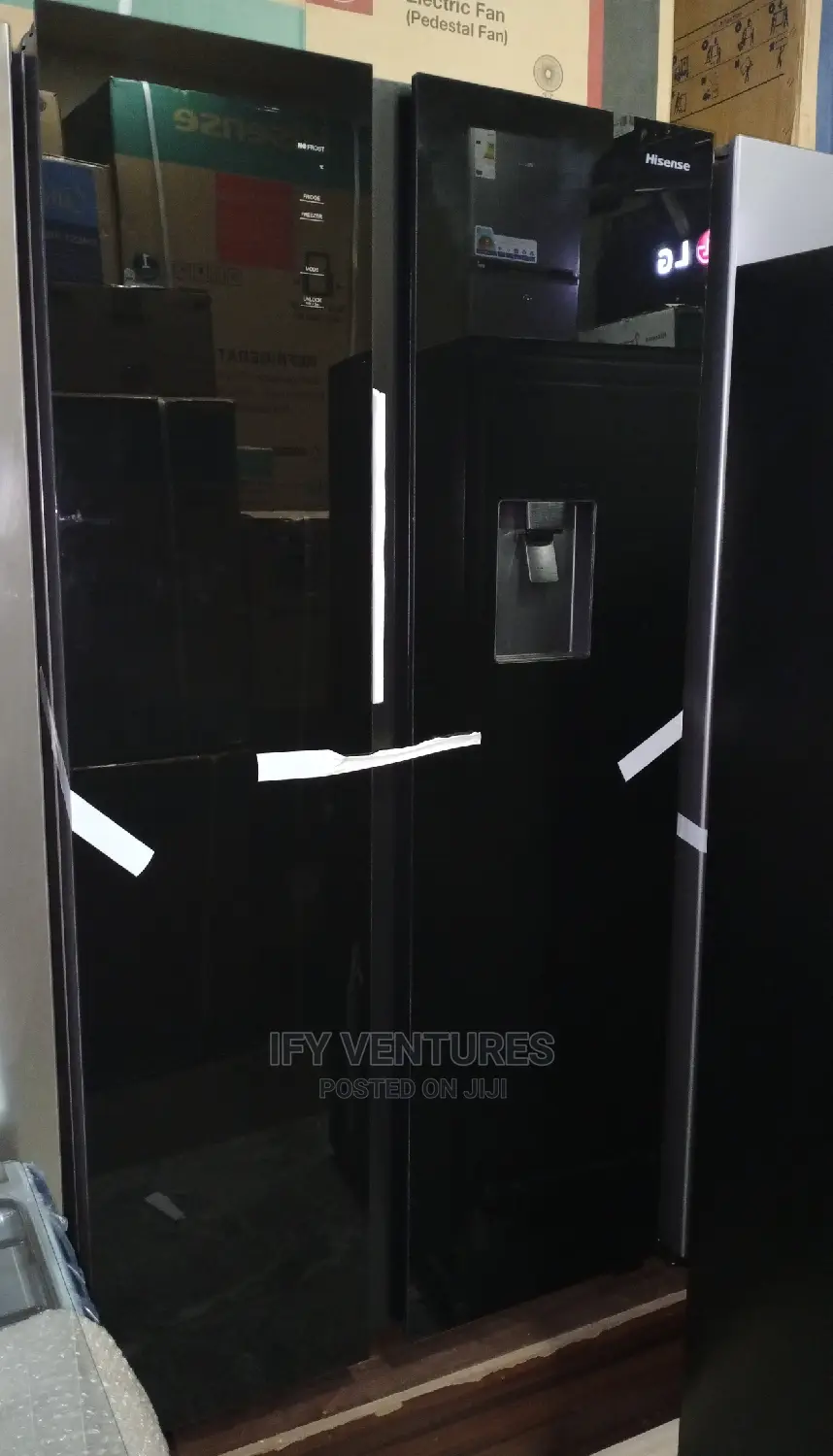 Hisense Side by Side Refrigerator With Dispenser and Mirror in Ajah ...